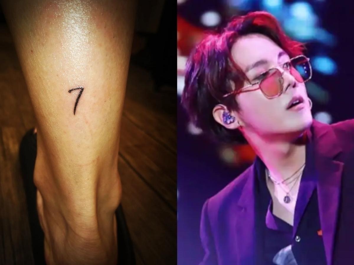 BTS V And Jungkook Gets “7” Tattoo Done After RM And Jhope! - Asiana Times