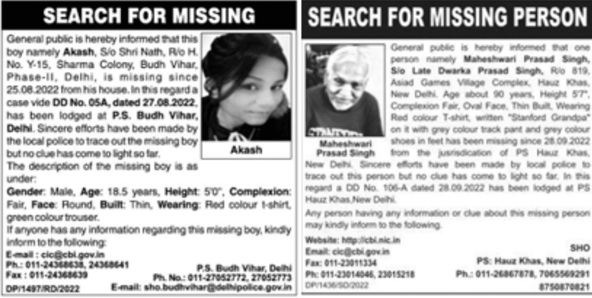 Delhi Mystery Of The Unidentified Deaths And Missing Teens