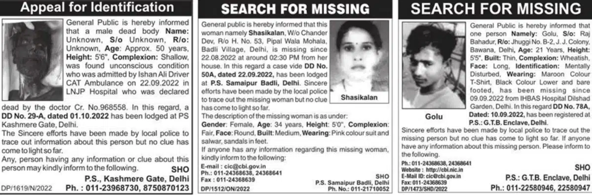 Delhi Mystery Of The Unidentified Deaths And Missing Teens